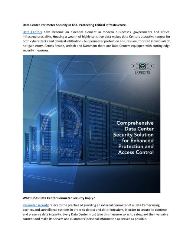 Data Center Perimeter Security in KSA.pdf