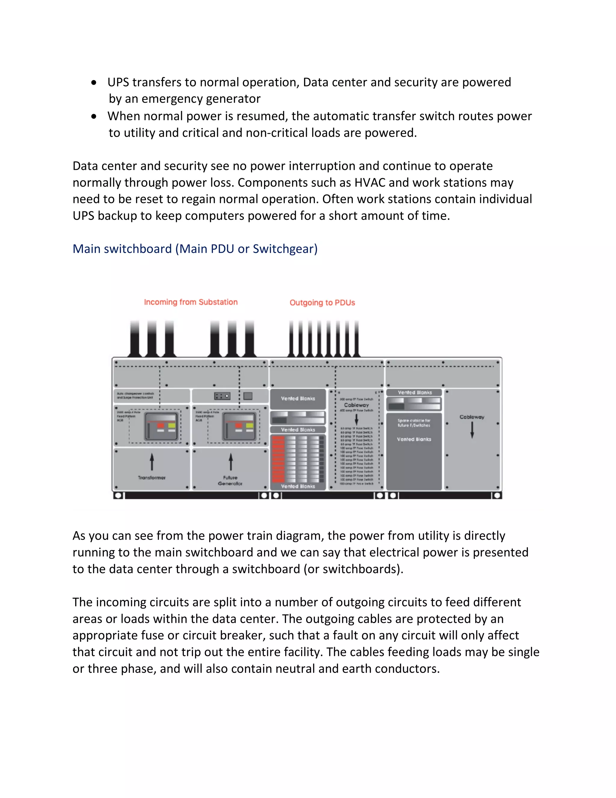 Data center power infrastructure | PDF