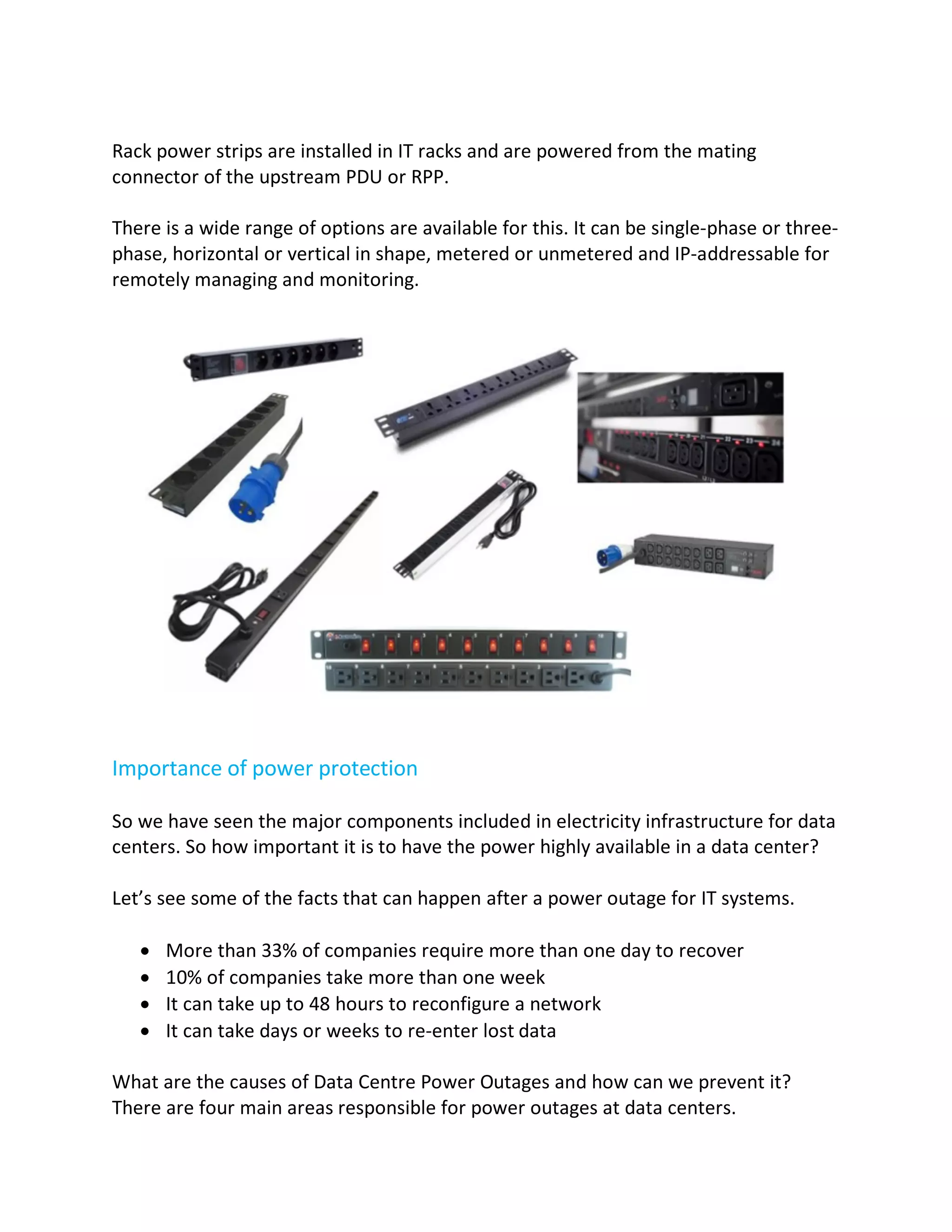 Data center power infrastructure | PDF