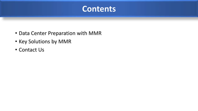Data Center Preparation | PPT