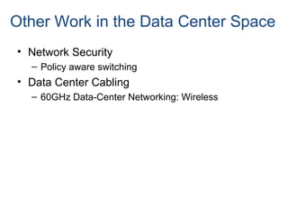 A Scalable, Commodity Data Center Network Architecture | PPT