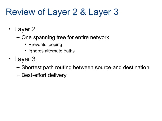 A Scalable, Commodity Data Center Network Architecture | PPT