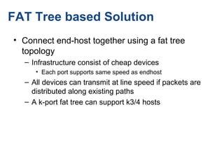 A Scalable, Commodity Data Center Network Architecture | PPT