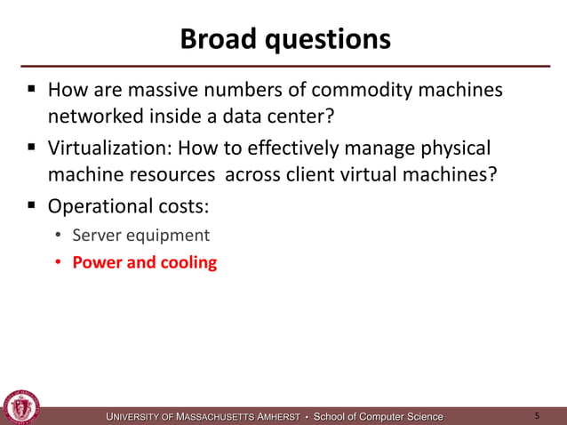 Data centers architecture and design guide | PPTX