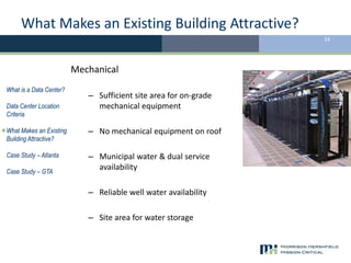 Data Center Site Selection | PPTX