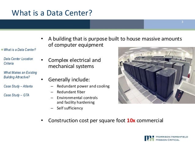 Data Center Site Selection