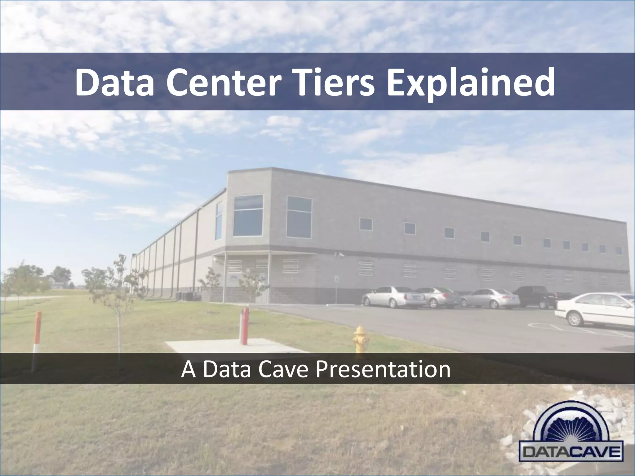 Data Center Tiers Explained | PPTX