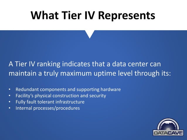 Data Center Tiers Explained | PPTX | Cloud Computing | Internet
