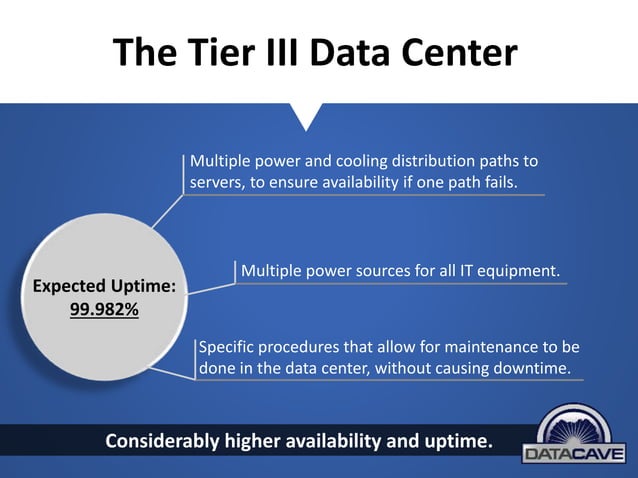 Data Center Tiers Explained | PPTX | Cloud Computing | Internet
