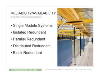 Data Center Trends - Power and Cooling | PPT