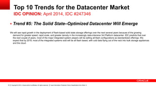 Data center Trends with Oracle | PPTX