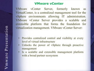Datacenter virtualiazation | PPTX