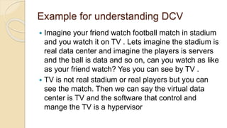 Data center virtualization | PPTX