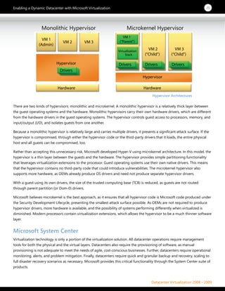 See How Virtualization is a key Technology to help Datacenters Move ...