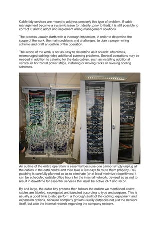 Data centre cabling optimisation | PDF