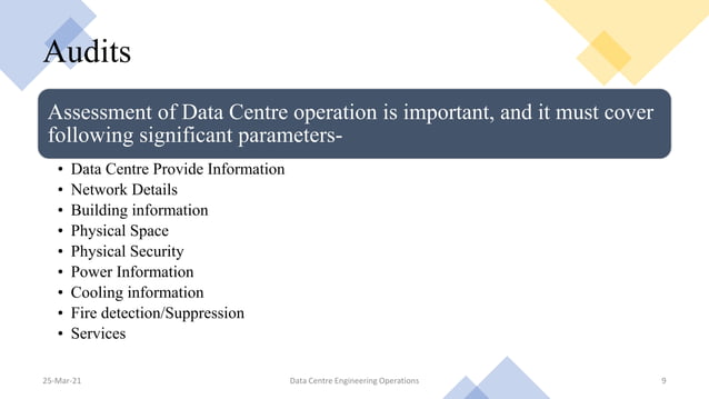 Data center engineering operations | PPTX | Cloud Computing | Internet