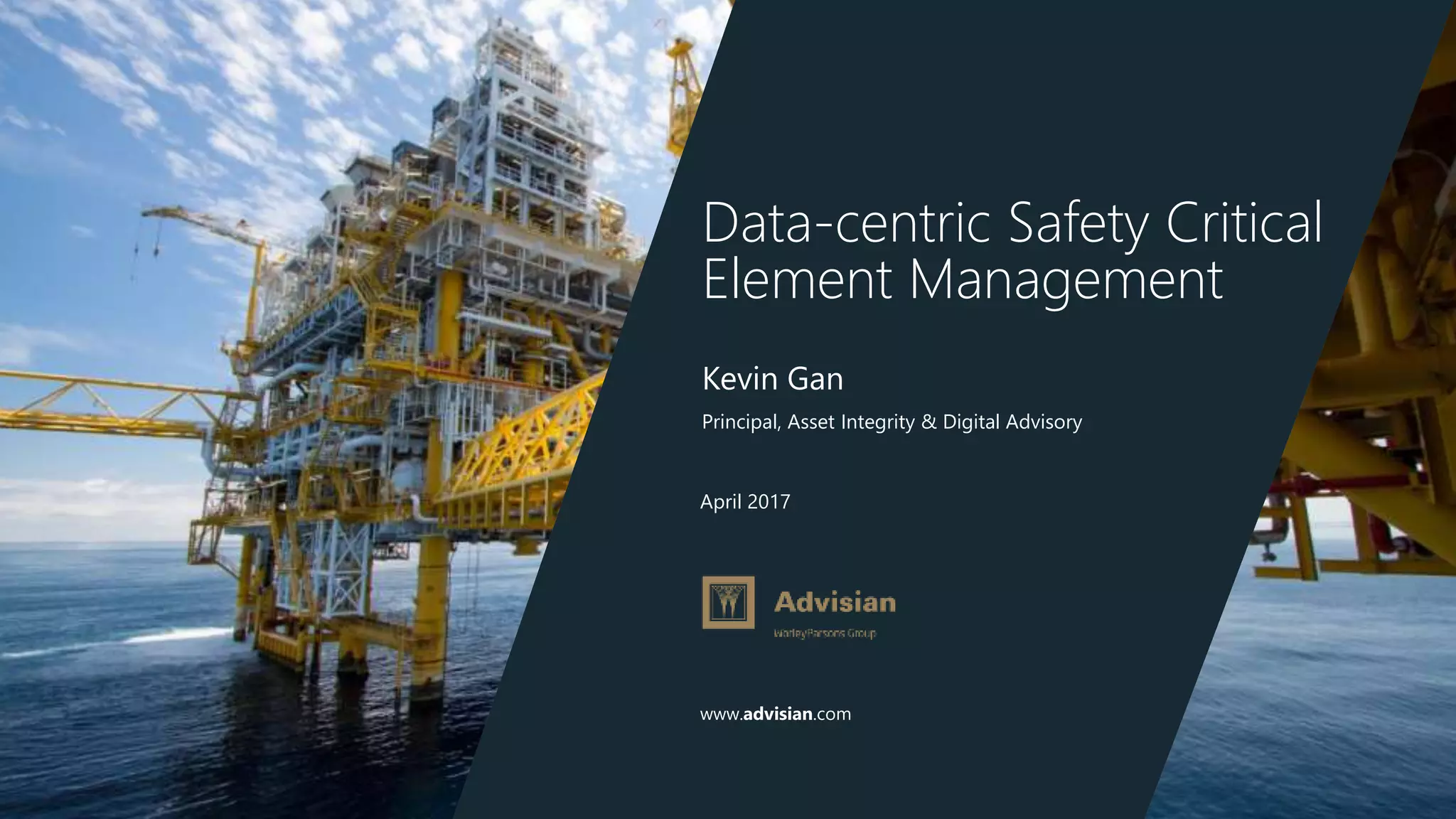Data-centric Safety Critical Element Management | PPTX