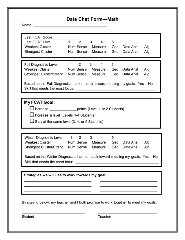 Data chat form math | DOCX
