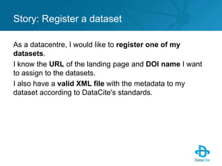 DataCite How To: Use the MDS | PPT
