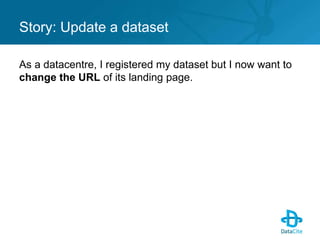 DataCite How To: Use the MDS | PPT