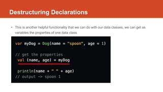 Data classes in kotlin by Naveed | PPT