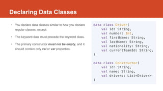Data classes in kotlin by Naveed | PPT