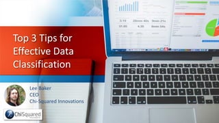 Top 3 Tips for Data Classification | PPT