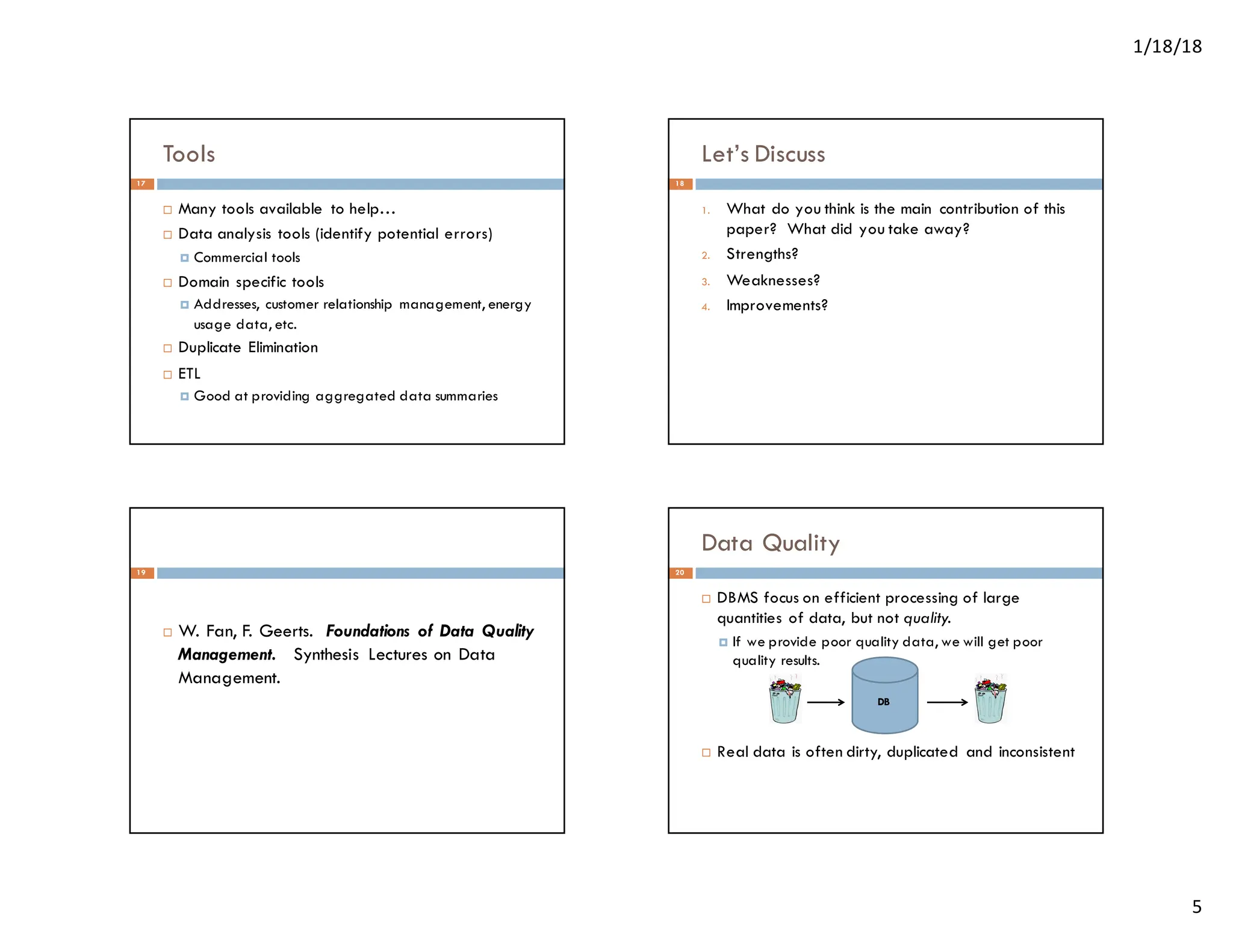 Remediating Data Quality by using Data cleaning | PPT