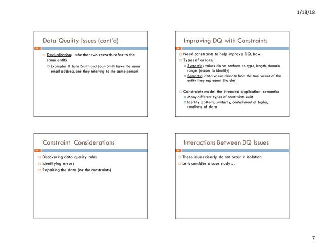 Remediating Data Quality by using Data cleaning | PPT