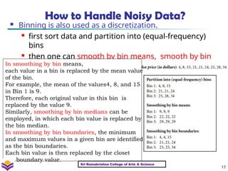 Major Tasks in Data Preprocessing - Data cleaning | PPT