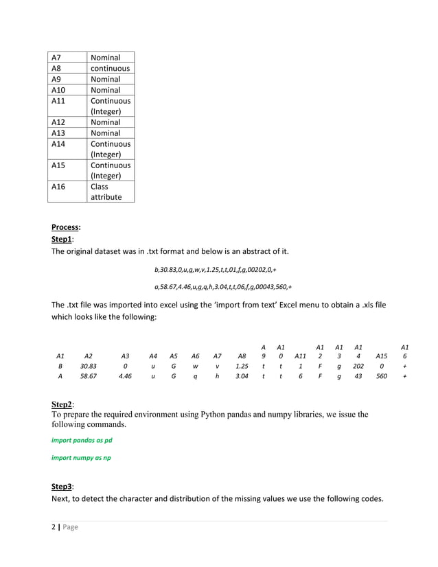 Data cleansing project | PDF