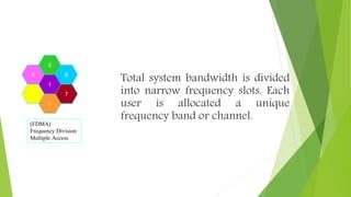 FDMA & TDMA | PPTX | Computer Networking | Computing
