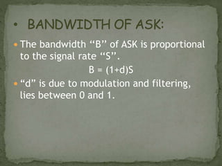 ASK, FSK, PSK Modulation Techniques in Detail | PPTX
