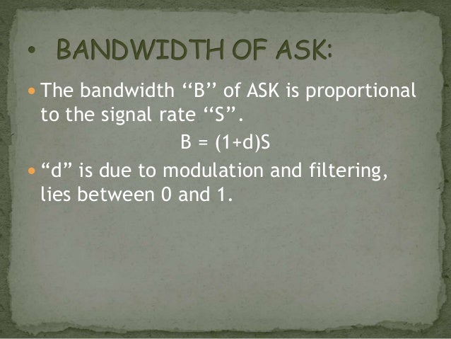 The difference between fsk psk and ask - tolfdrive