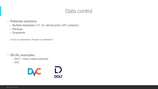 Take your database source code and data under control | PDF