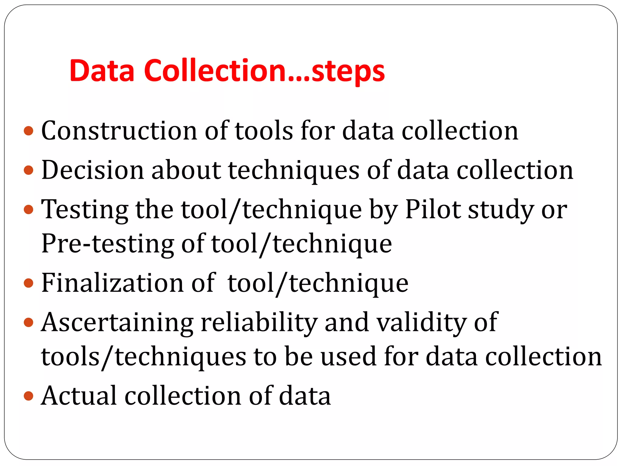 Data collection | PDF