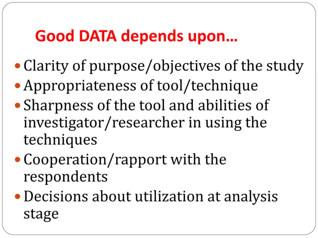 Data collection | PPT