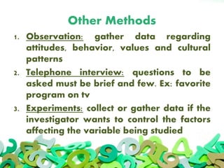 Data collection | PPTX