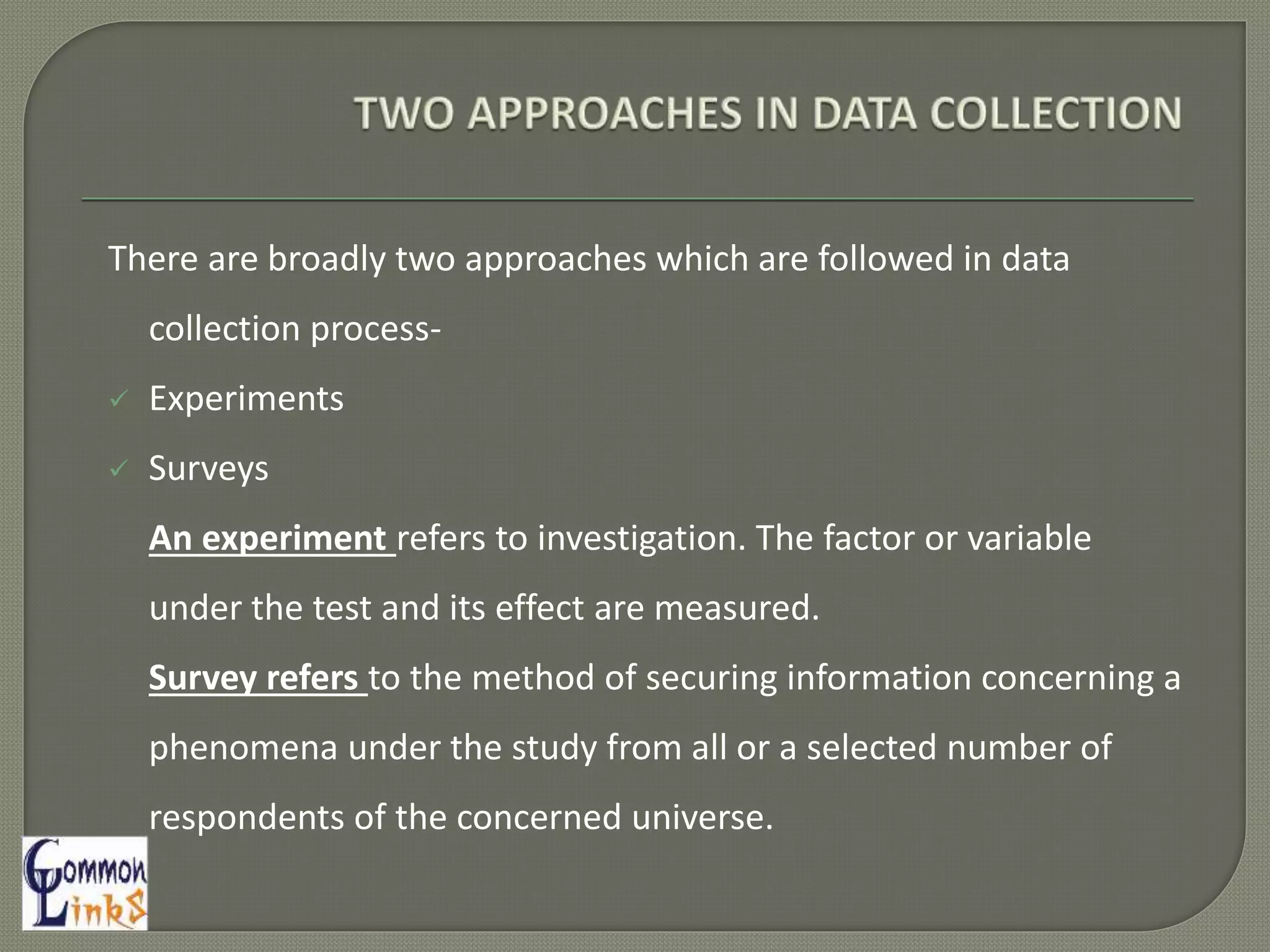 Data Collection | PPTX