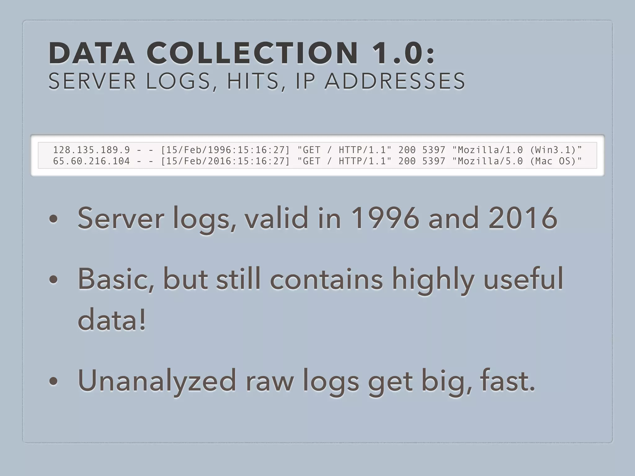 Digging into Data Collection | PPT