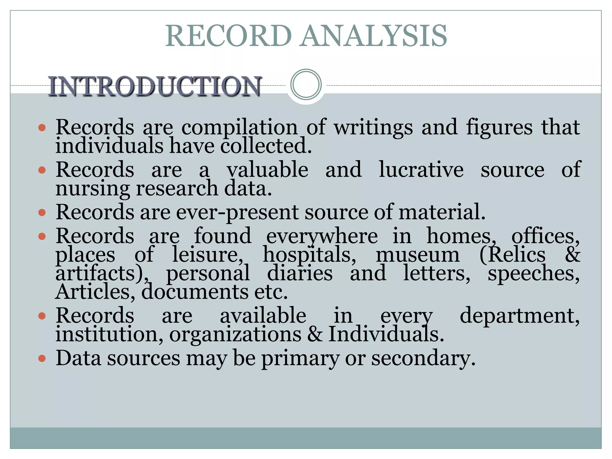 Data collection methods in Nursing research | PPTX