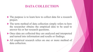 Data collection | PPTX