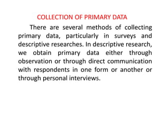 Data collection | PPTX