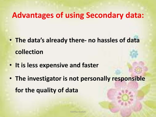 Data collection | PPTX | Education