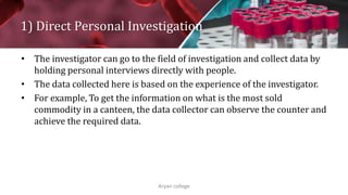 Data collection | PPTX