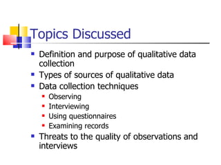 Data collection chapter 15 from the companion website for educational ...