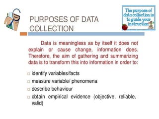 Data collection - Nursing research | PPTX
