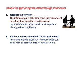 Data collection - Nursing research | PPTX