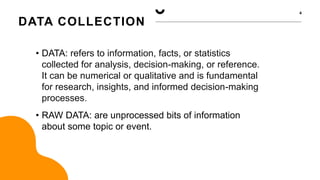 DATACOLLECTION-REPORT.( practical Consideration, sources of data , | PPTX