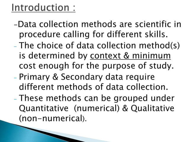 Data Collection | PPT